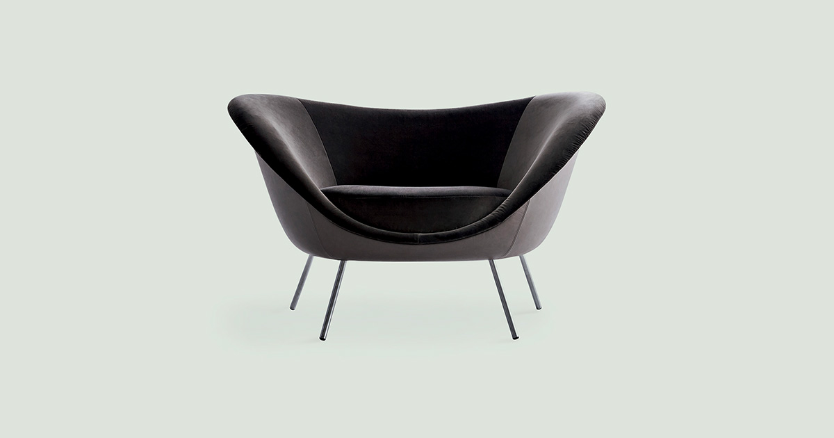 Molteni D.154.2 Armchair - Iconic Design by Gio Ponti